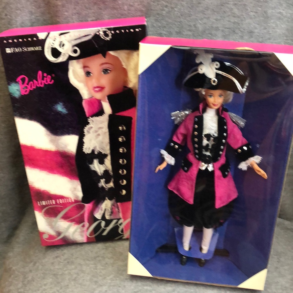 George Washington Barbie By Fao Schwartz - Gem